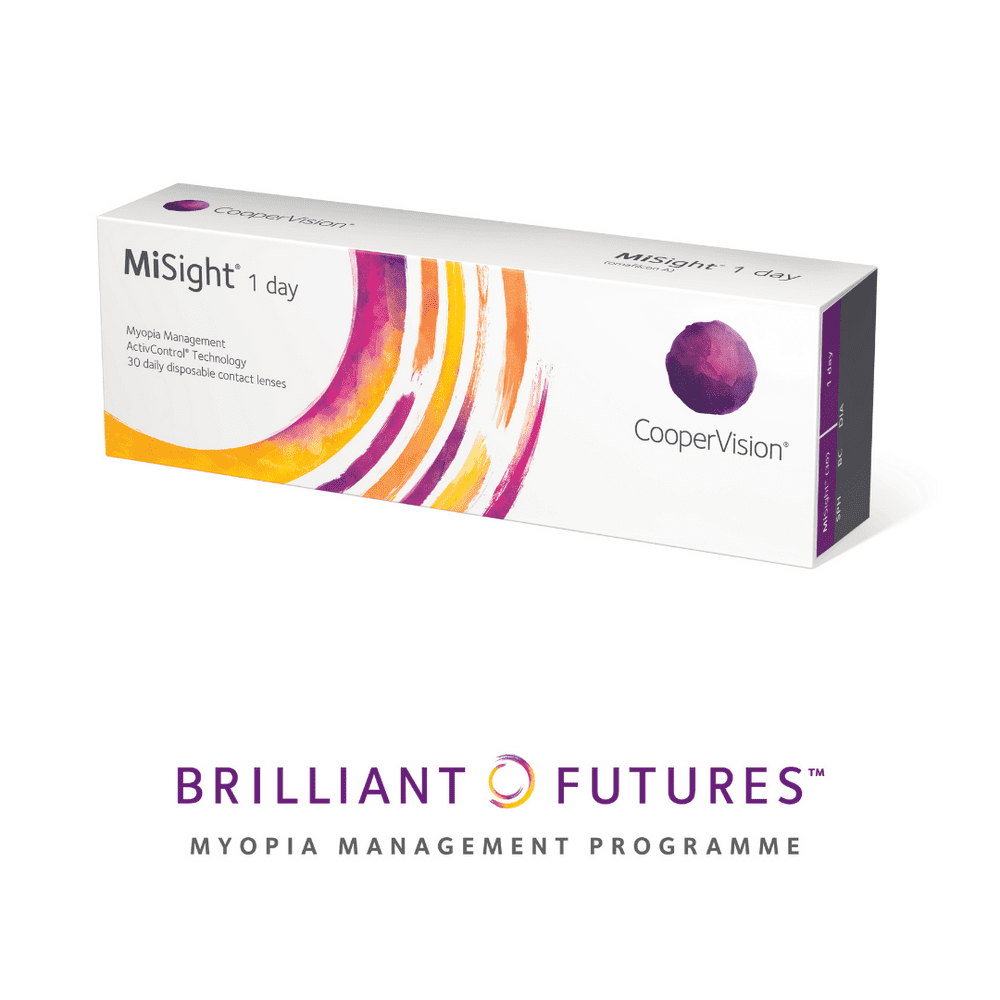 Martyn Kemp Opticians | MiSight® 1 Day Contact Lenses for Myopia